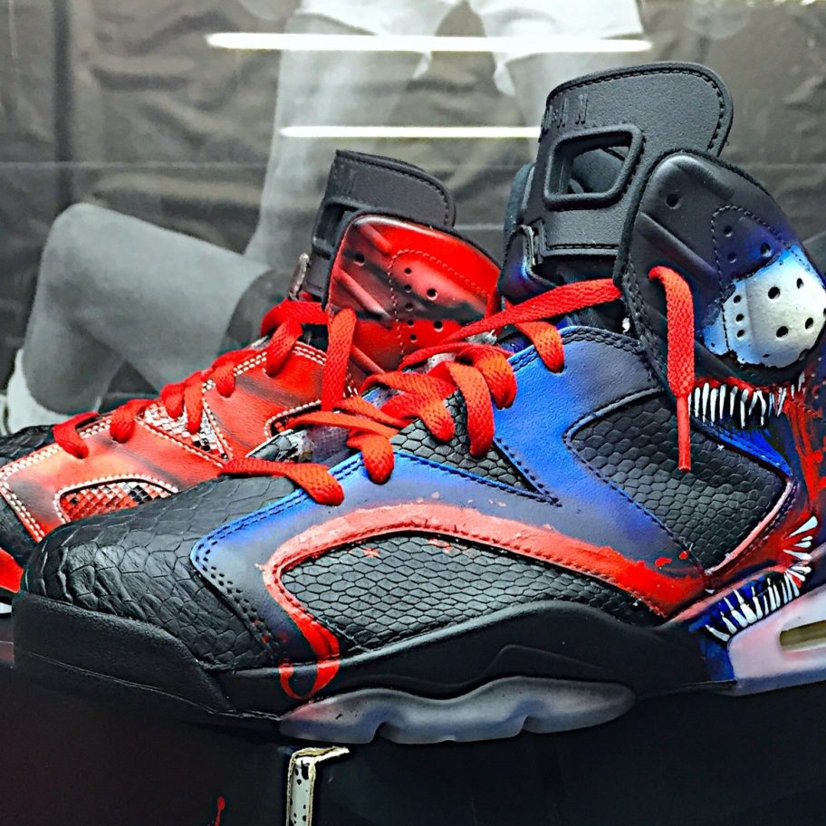 Jordan 6 - Venom x Carnage Python Reconstruction – FEELGOOD THREADS